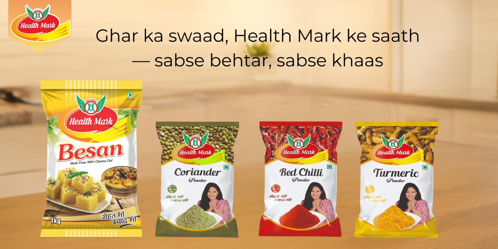Top Besan and Spices Seller in India | Health Mark - Health Mark
